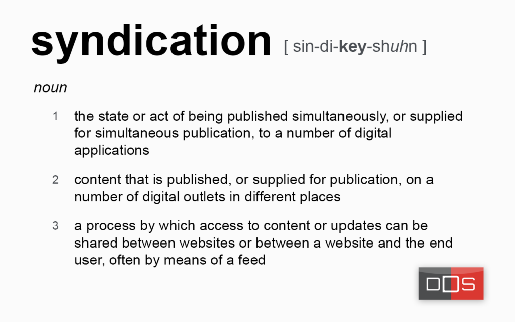 Syndicating Manufacturer Content to All Channels, Part 2 - DDS